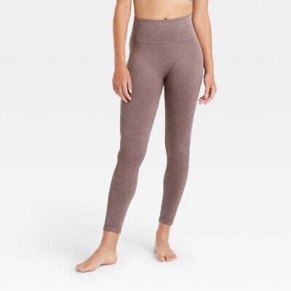 JoyLab | Pants & Jumpsuits | Joy Lab Womens S Highrise Ribbed Seamless ...